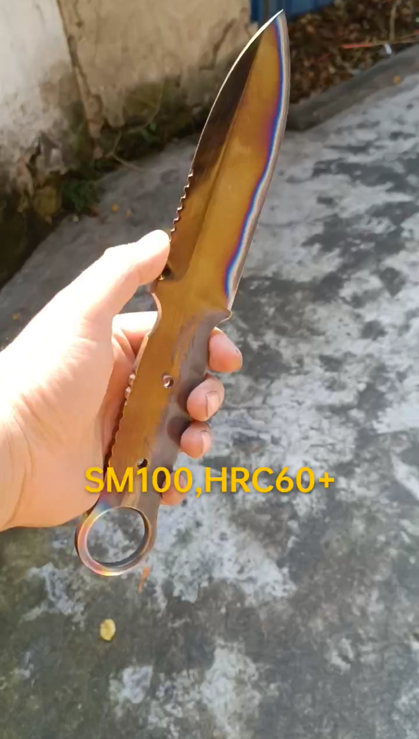 SM100军用匕首5.8