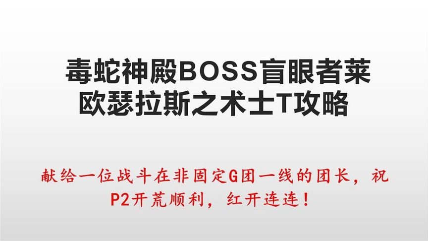 P2毒蛇神殿术士T攻略#魔兽世界tbc #毒蛇神殿 #术士 #攻略