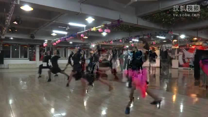 成人业余拉丁高级班 弗朗门戈 基本组合练习 二
