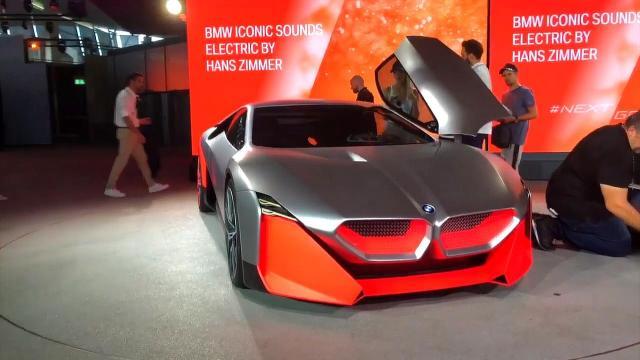 宝马VisionMNext现车实拍,看到座舱的那一刻,仿佛穿越到未来