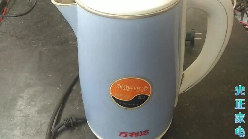 小家电烧水壶坏了不要扔,这样简单修一下就好,不用换元件