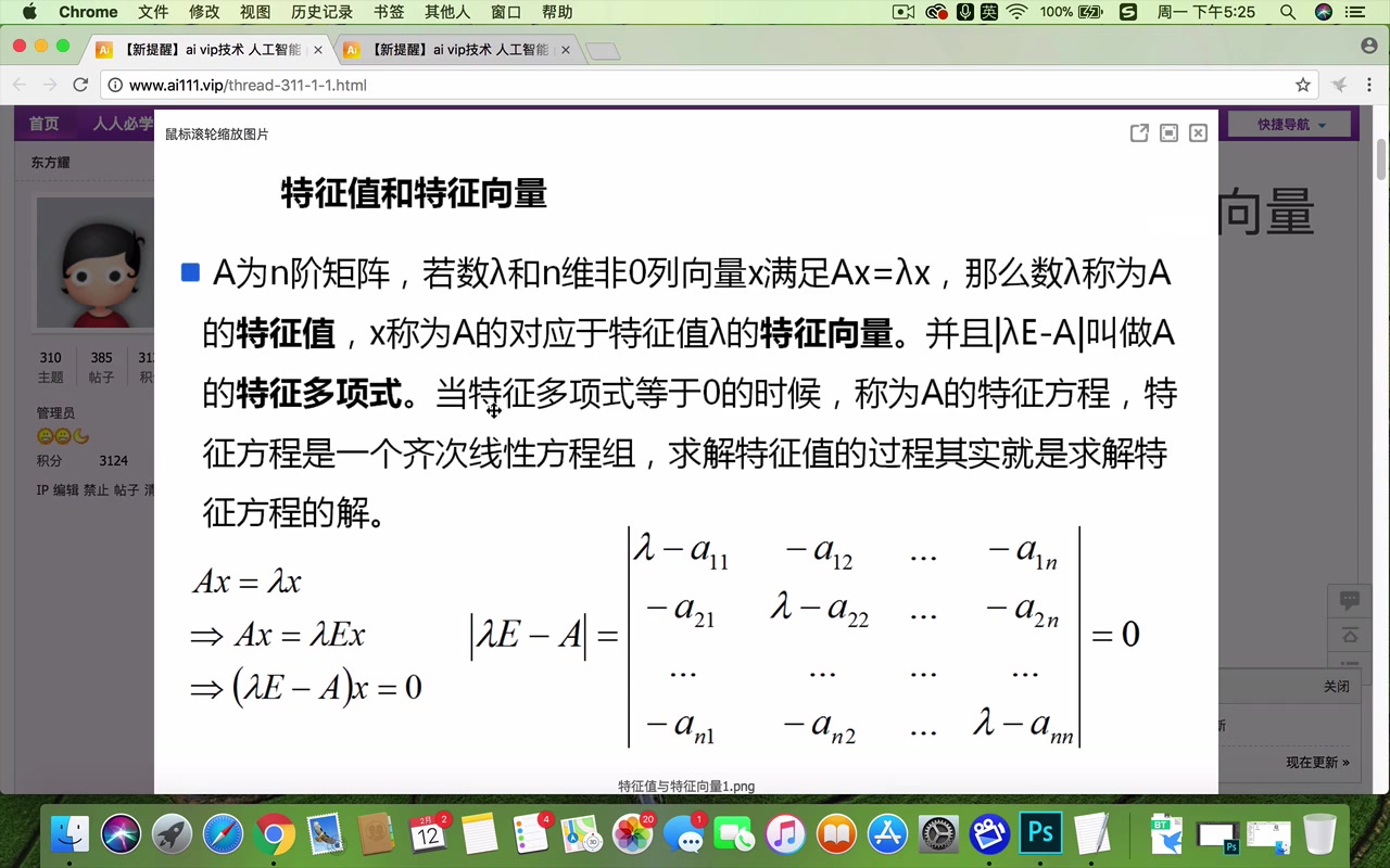 29、人工智能相关数学基础:特征值与特征向量