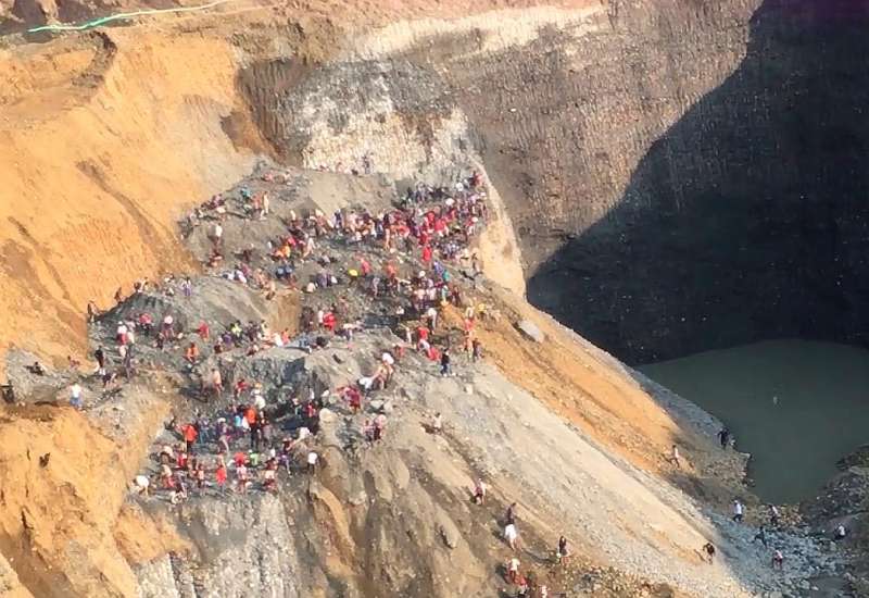 疯狂过后的翡翠矿区,小相带你近距离看看真实的源头!(四)