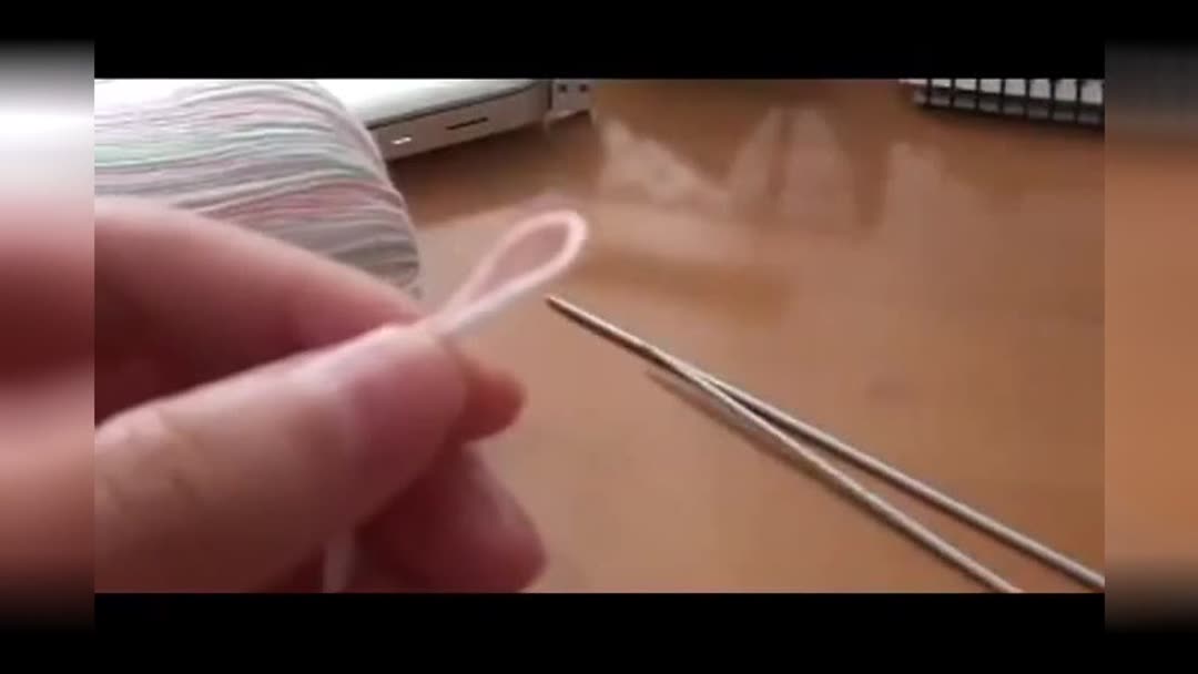 织毛衣视频 起针的方法