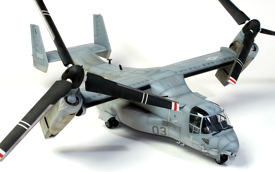 【TAKEOFF Models】 ITALERI 1/48 V-22 鱼鹰运输机 模型制作合集