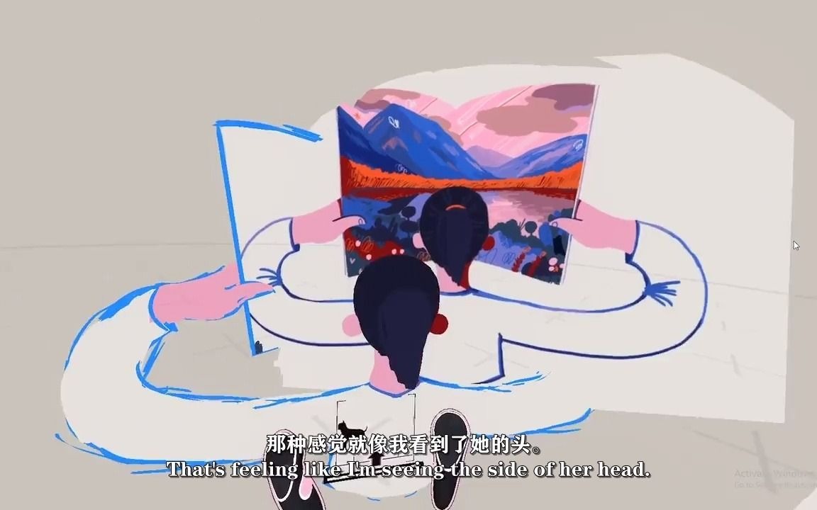 在VR虚拟现实进行绘画艺术创作视频教程- 09 - final-linework