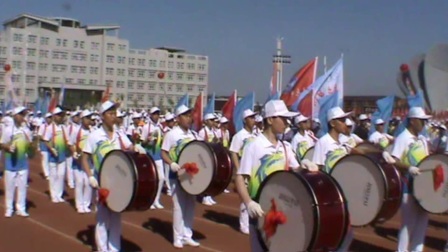 开幕式:2018年集贤县中小学田径运动会【一】