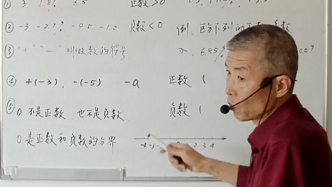 有理数(一)正数和负数