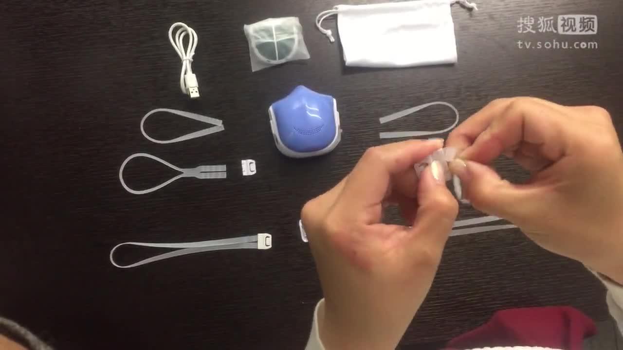 森林舞会可穿戴新风呼吸净化器佩戴安装方法