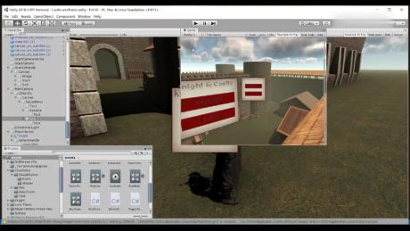 「Unity」简单的开始、暂停、退出游戏的UI设置