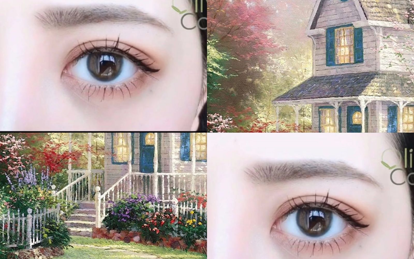 【绿色系美瞳种草!】听说你想要眼睛带点绿?心机自然款适合你啦~