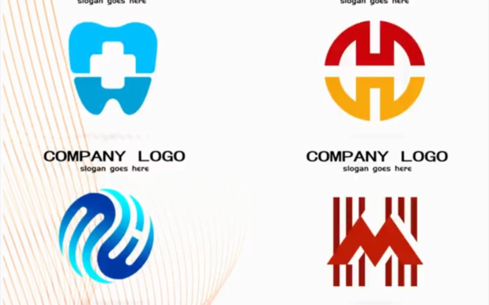 用字母H设计logo,你喜欢字母设计的logo吗?