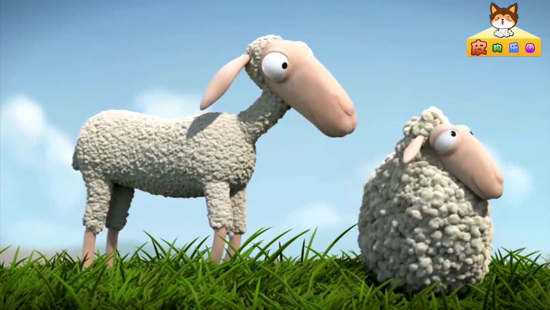 小绵羊学羊叫,亲子益智故事动画