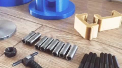 3D打印的组装模具。