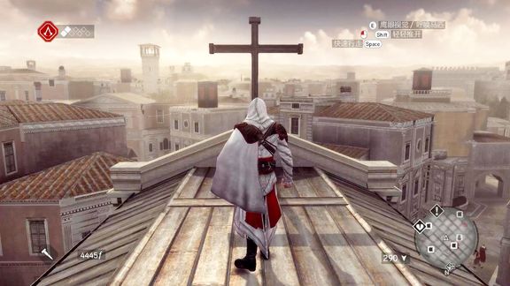 刺客信条:兄弟会,连续5个击杀,这么多士兵围着能完成吗?