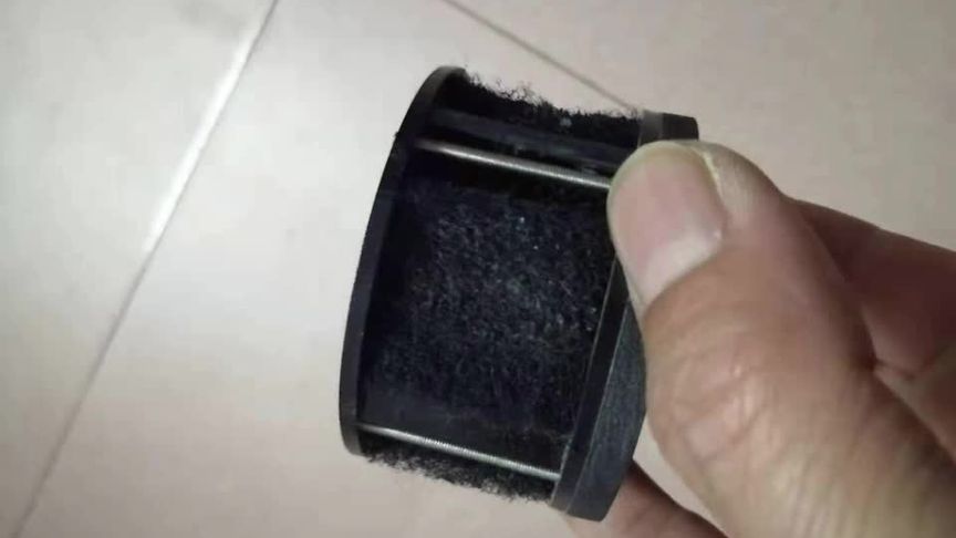 可循环使用的等离子空气净化器的过滤网,使用20天的效果