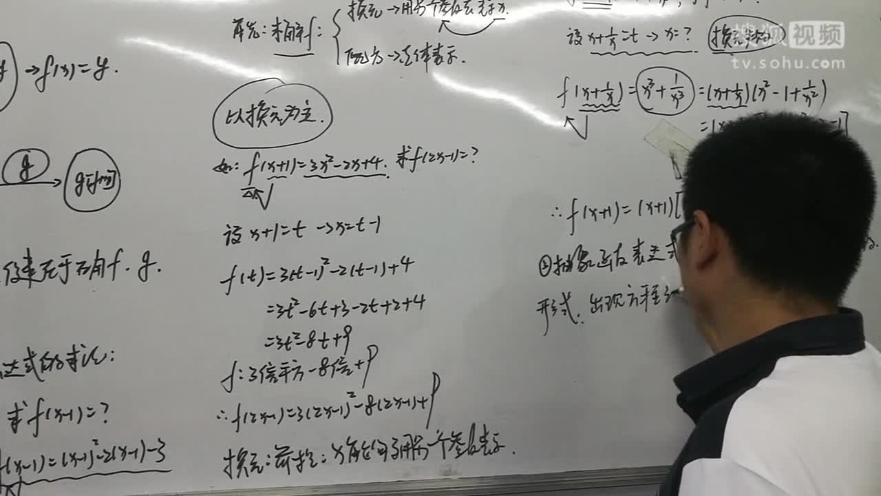 函数的三要素:定义域、值域、表达式(3)