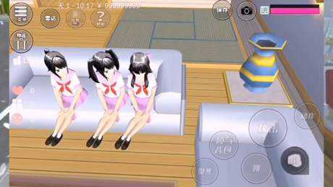 樱花校园模拟器:头发颜色改变命运1:你们喜欢哪种(纯属虚构)