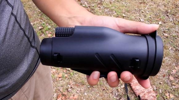 高倍单筒望远镜到底什么效果,小伙给大家展示