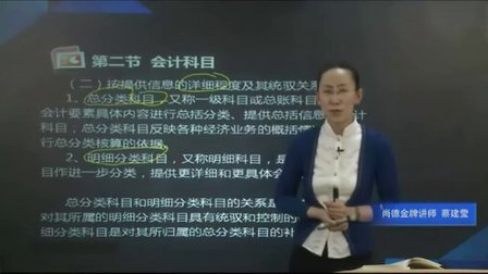 会计从业资格考试会计基础2章03