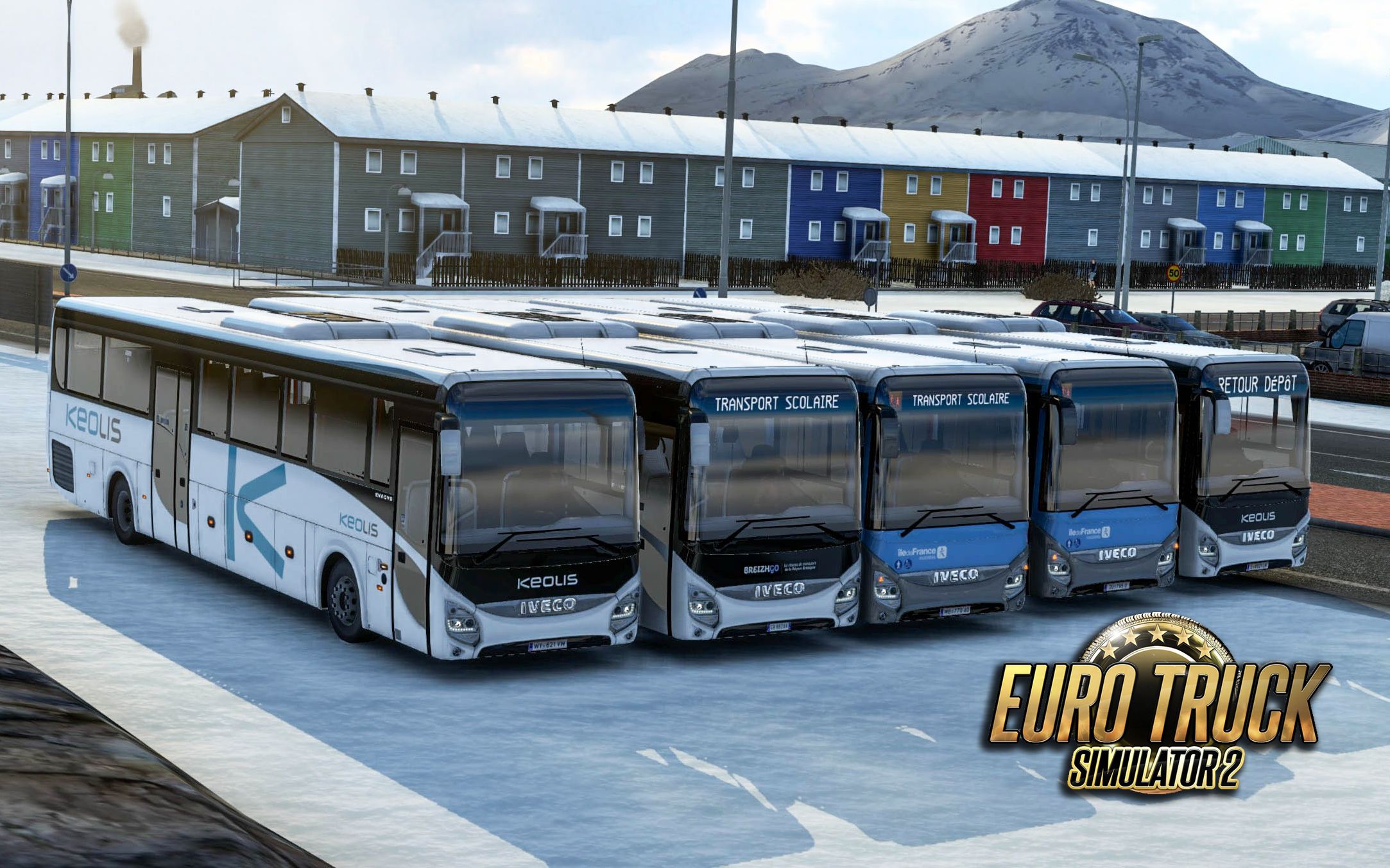 《欧洲卡车模拟2》夜间环游撒丁岛和继续未完的冰岛旅程 - mod联机...