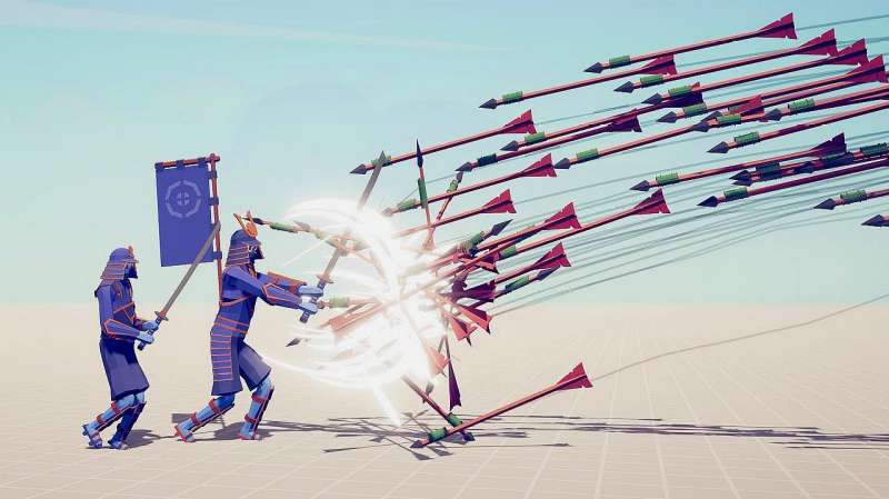 全面战争模拟器:武士与将军的组合,打远程兵太轻松了