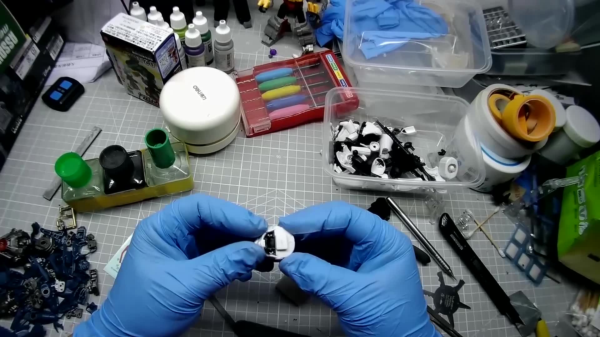 宅客模玩原创 模型制作教程 基础打磨展示