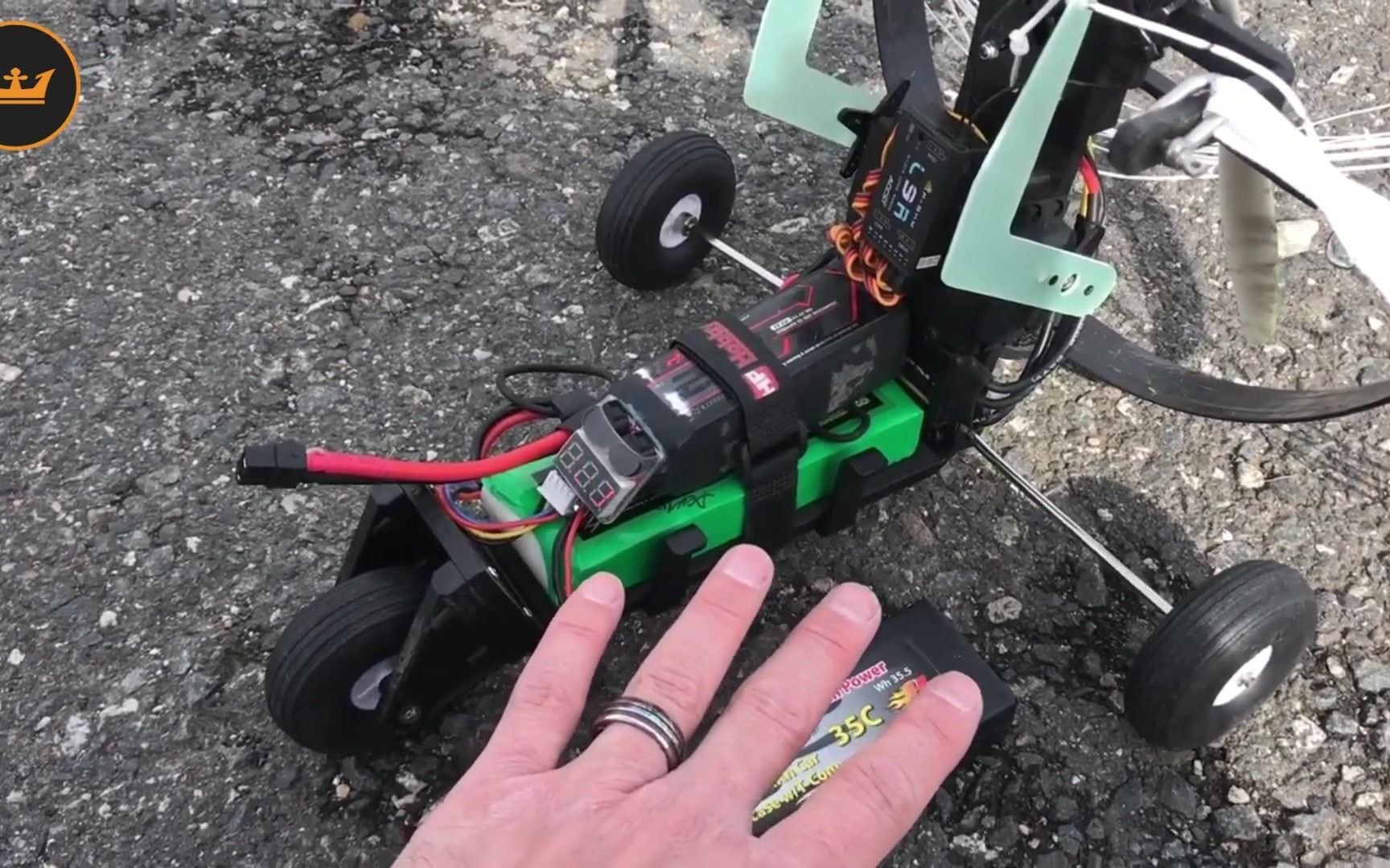 HobbyKing 动力伞 玩家实测飞行视频