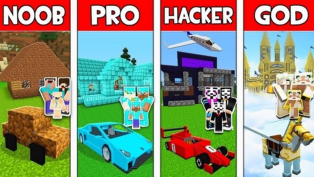 我的世界:制作一款专属交通工具,大神的就是不一样