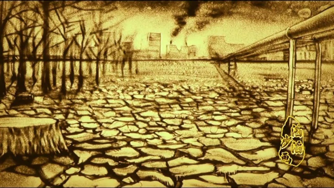 单位年会创意节目沙画视频/公司年会创意游戏节目沙画视频/公司年会...