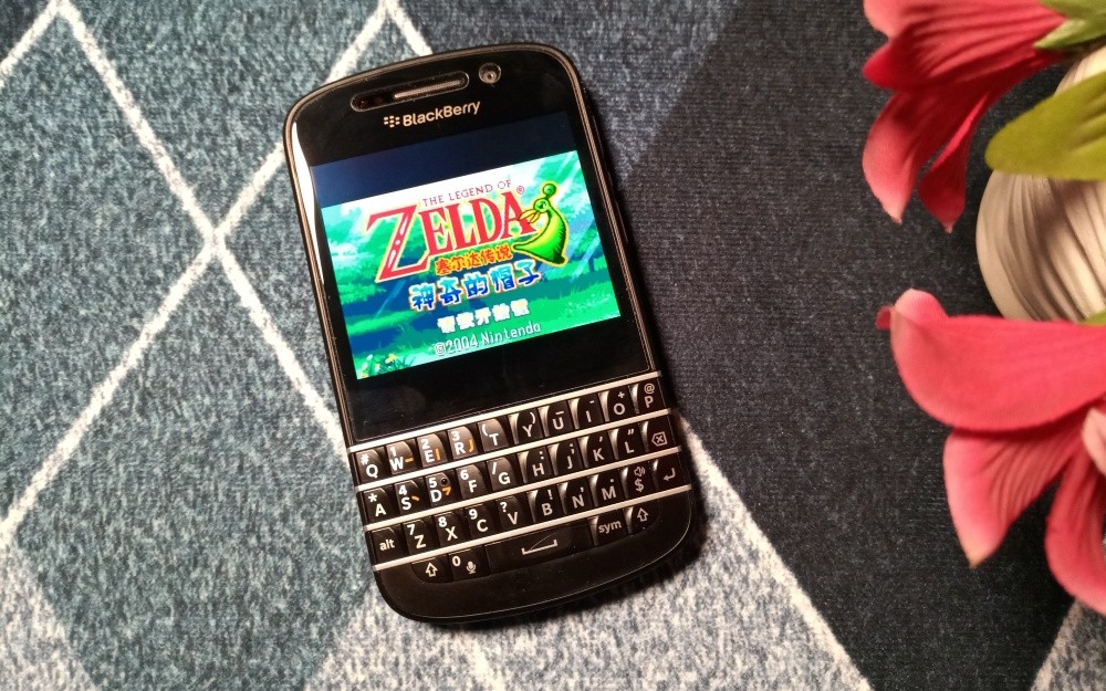 【码农掌叔】谁说黑莓没游戏,看掌叔用黑莓Q10爽玩《塞尔达传说:...