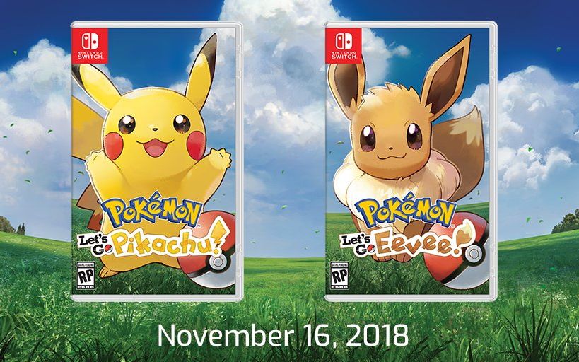 Switch新作-《精灵宝可梦:Let's Go 皮卡丘/伊布》《宝可梦探险寻宝》...