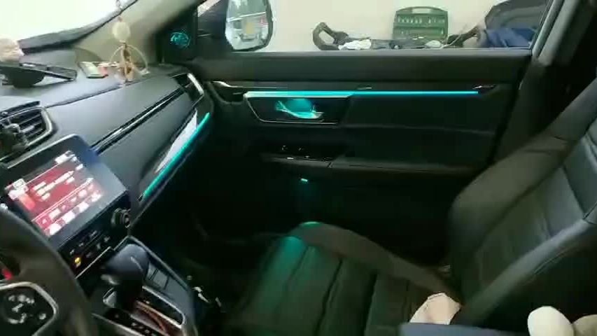 本田CRV 皓影专用64色20灯组,自带呼吸模式 音乐律动