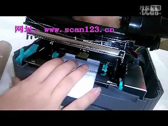 TSC244碳带标签安装使用教程_标清
