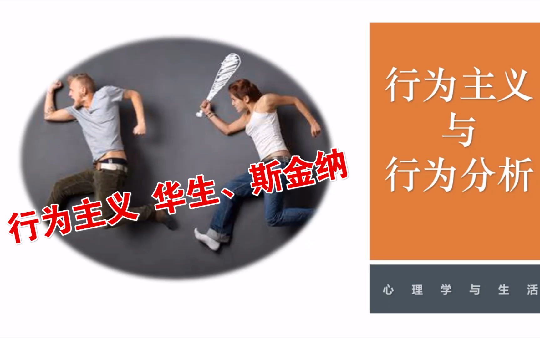 心理学与生活:行为主义