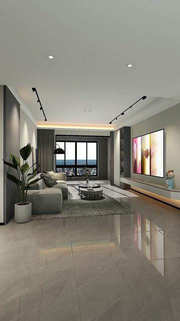 简单实用还耐看的电视墙设计,后悔没有早点看到家装装修装修设计客厅