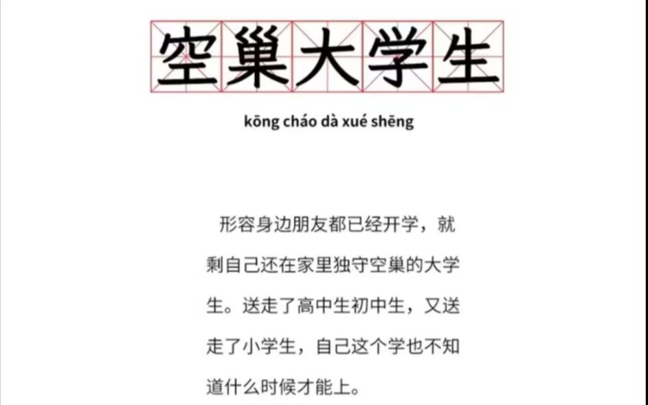 ...版新型大学生——开始的网课,看着手机里不断下载的钉钉,腾讯会议,...
