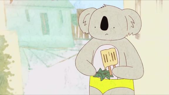 唯美动画,夏天就是要吃很多很多冰棒才行