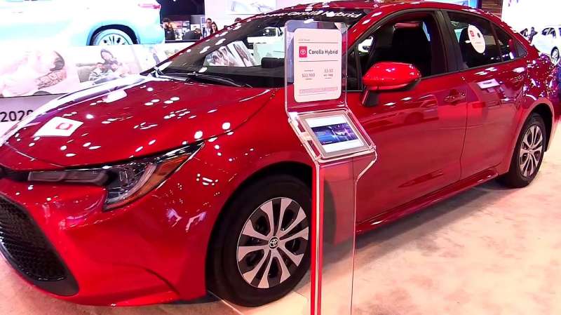 2020丰田卡罗拉混合动力车外观和内饰,鲜艳外表,强劲内在