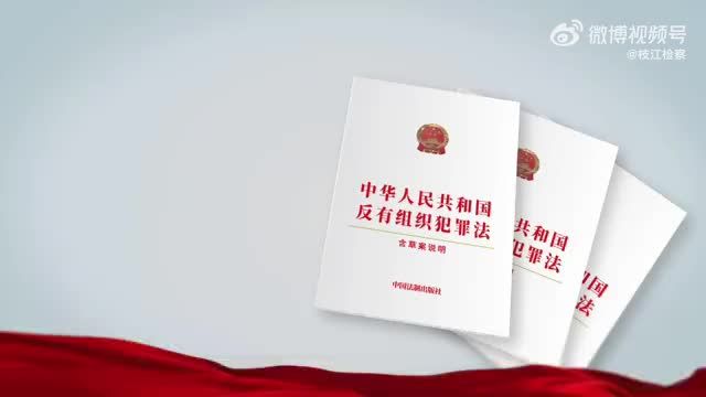 贯彻落实反有组织犯罪法,依法严惩黑恶犯罪