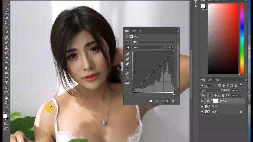 PS摄影后期教程合集17:曲线的基本用法