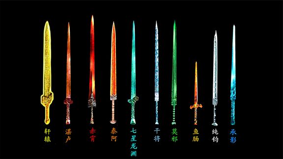 中国古代十大名剑丨诚信高洁之剑七星龙渊剑,曾多次被当做国礼