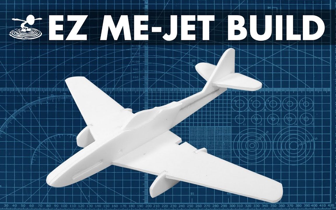 Flitetest 入门自制”喷气“系列 EZ ME-262 制作教程