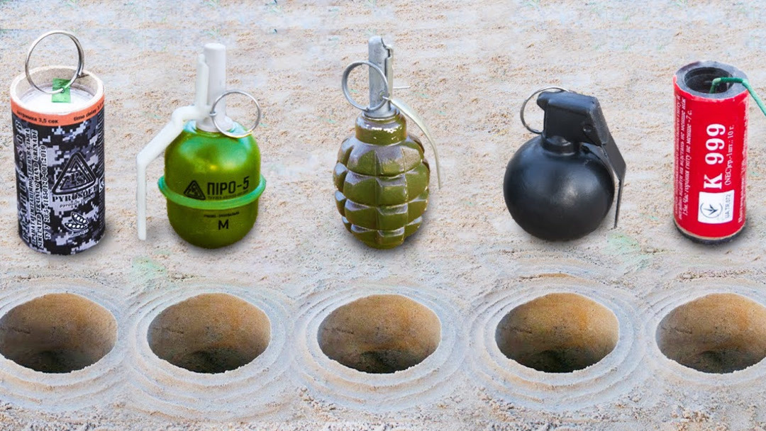 各种鞭炮威力测试!到底有多强?