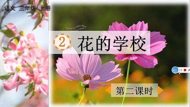 三年级《花的学校》,花儿在地下的学校是什么样子的呢?