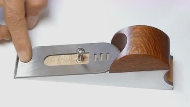一种木匠刨子的制造方法,老祖宗的发明真有...