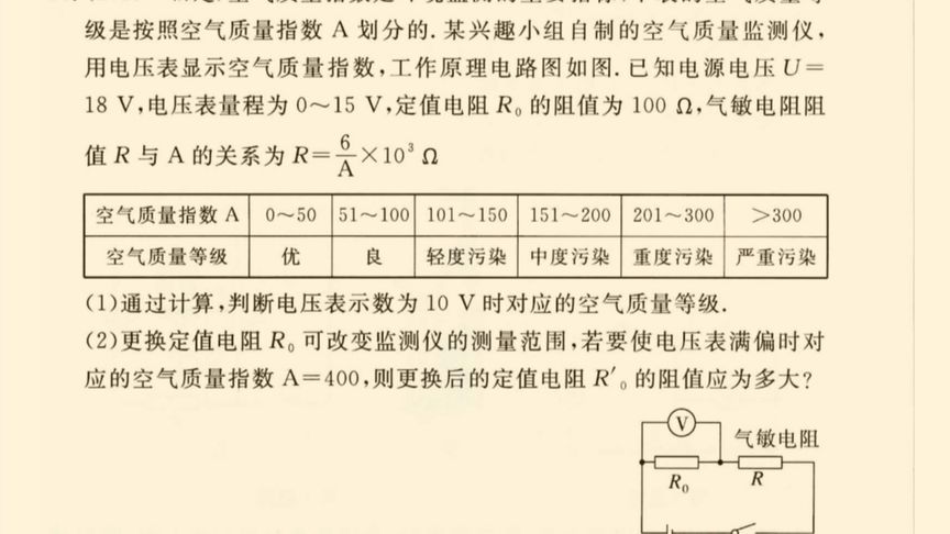 九年级物理～欧姆定律应用～(2)