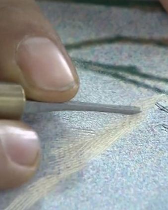 【涨知识!版画原来是这么做的,纹理细致宛若照片】