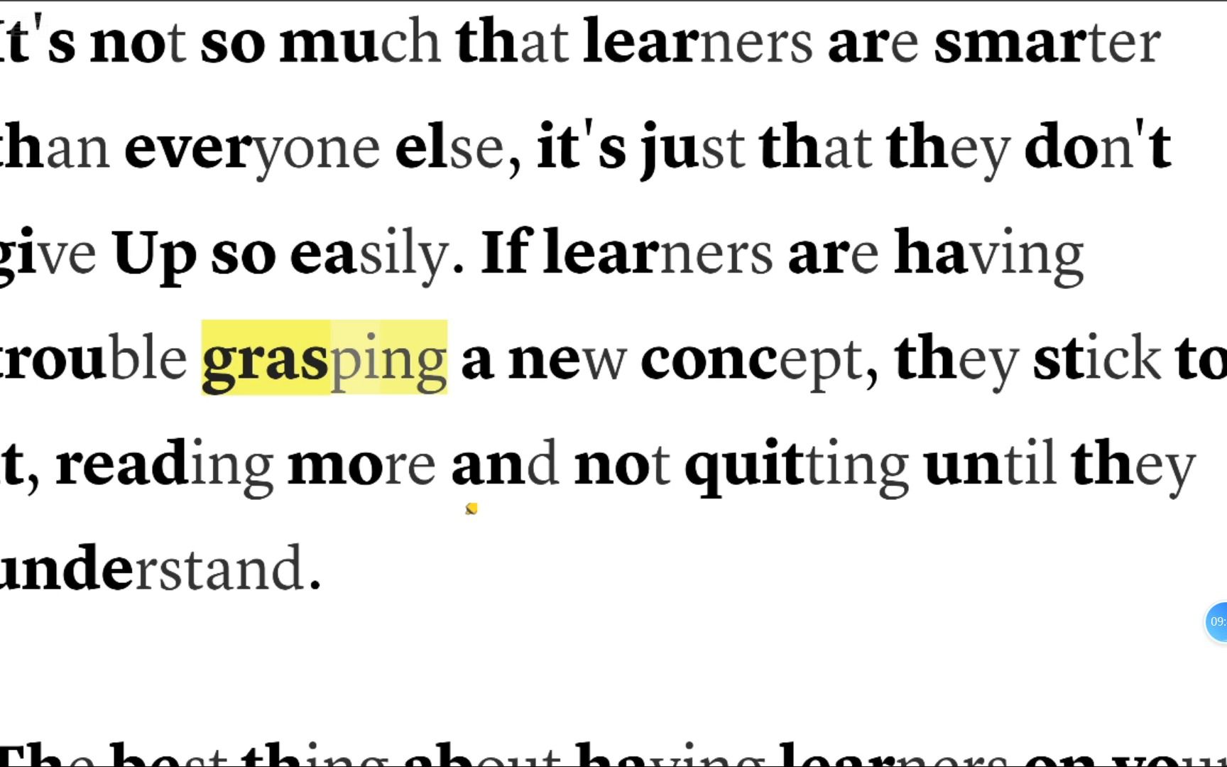 8月3日 语者Kate早读《Learners prefer to think rather than do》——...