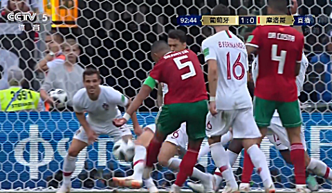 2018世界杯 B组葡萄牙VS摩洛哥 第7集 【下半场回放】C罗临门一脚...